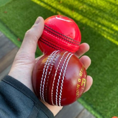 Focus LIMITED Series 156g Ball - 4pc Red - Australian Seam – Focus Cricket